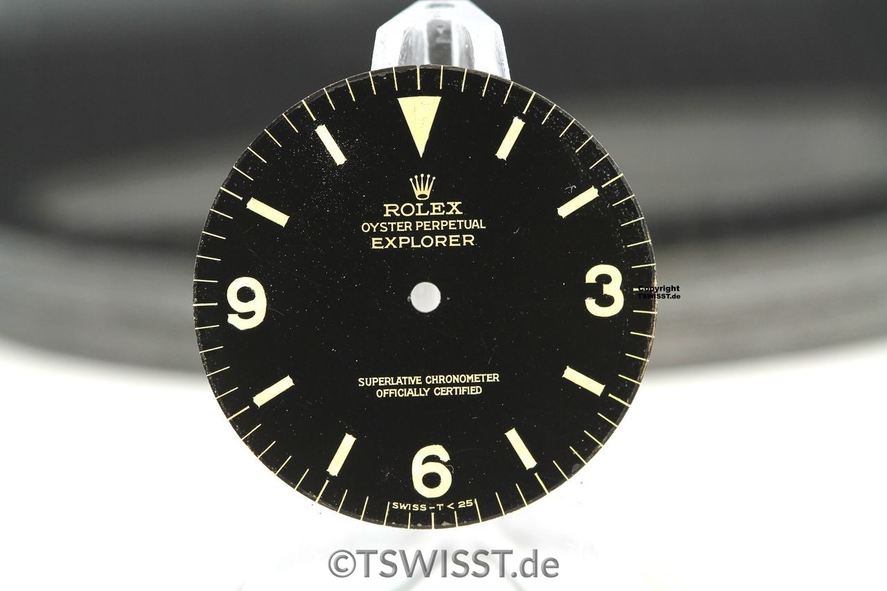 Rolex Explorer 1016 gilt dial – T SWISS T – The Missing Piece