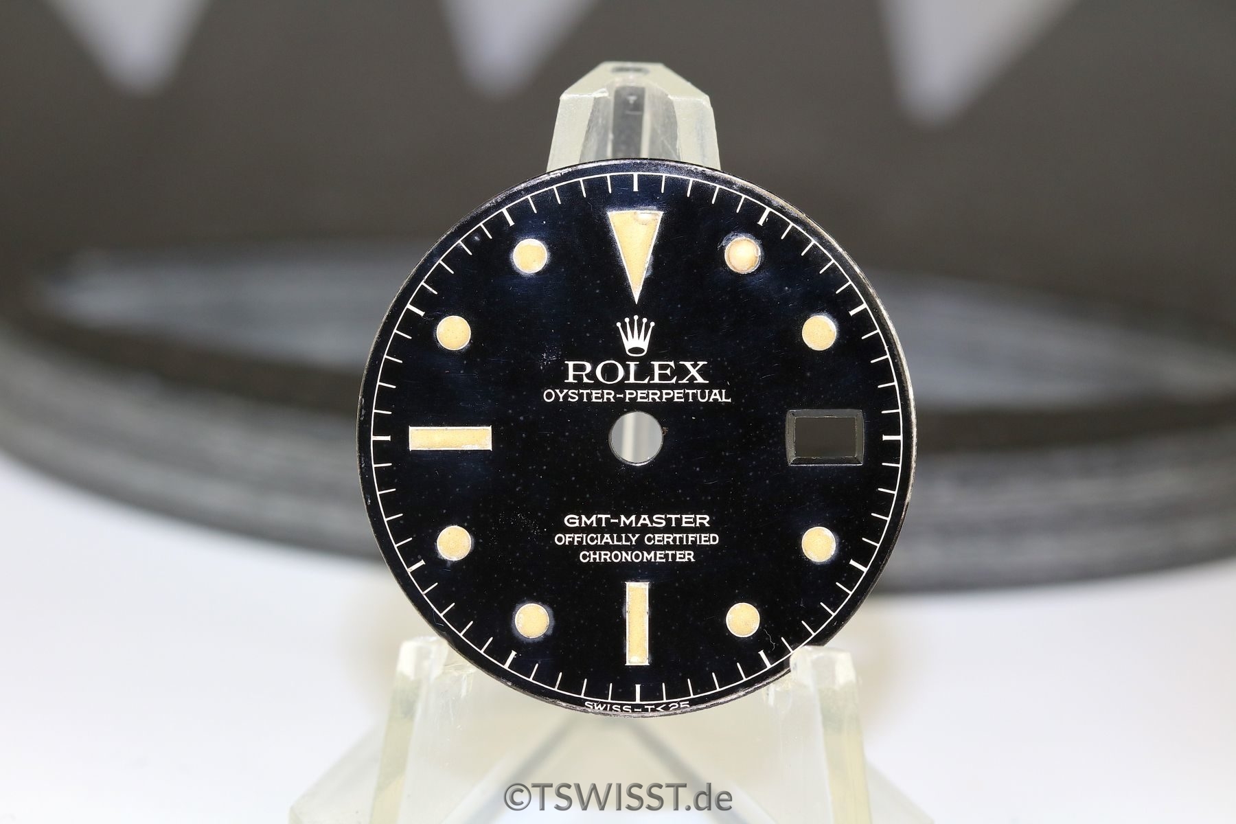 Rolex Zifferblatt erstes Gilt Service Blatt für GMT-Master 6542 – T ...