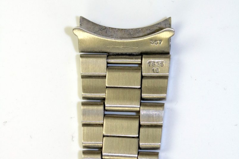 Rolex Band 7835/19 mit 6/6 Gliedern und 357 Endlinks – T SWISS T – The ...