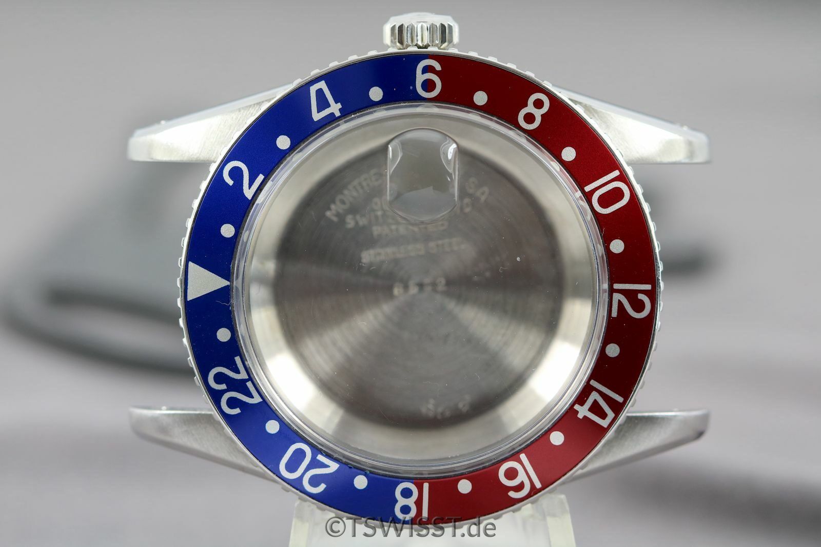 Rolex GMT 6542 Case und Caseback mit Lünette, Krone und Plexi – T SWISS ...