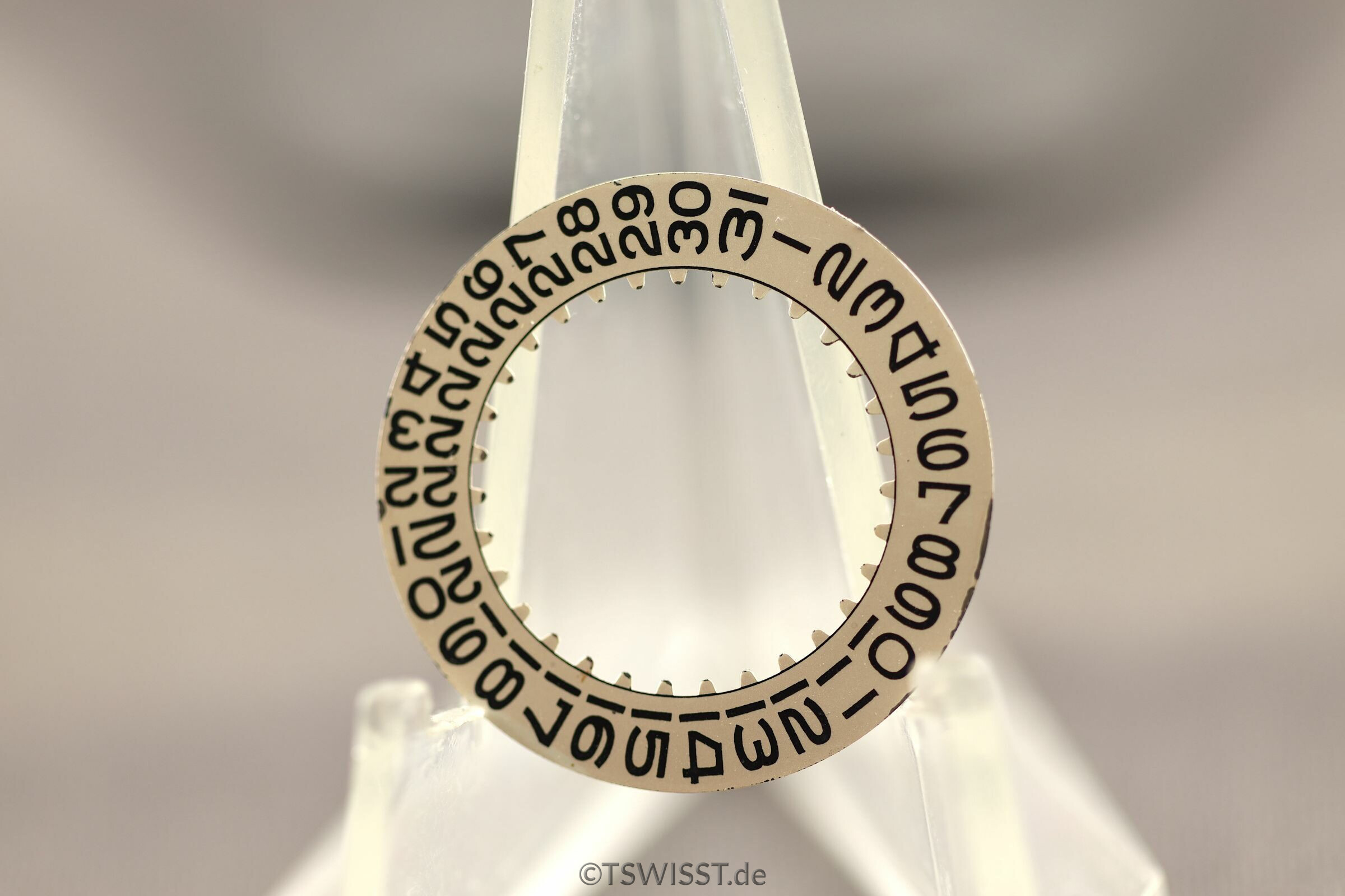 Rolex Datumscheibe „Hook 7“ für frühe GMT 1675 und sehr frühe ...